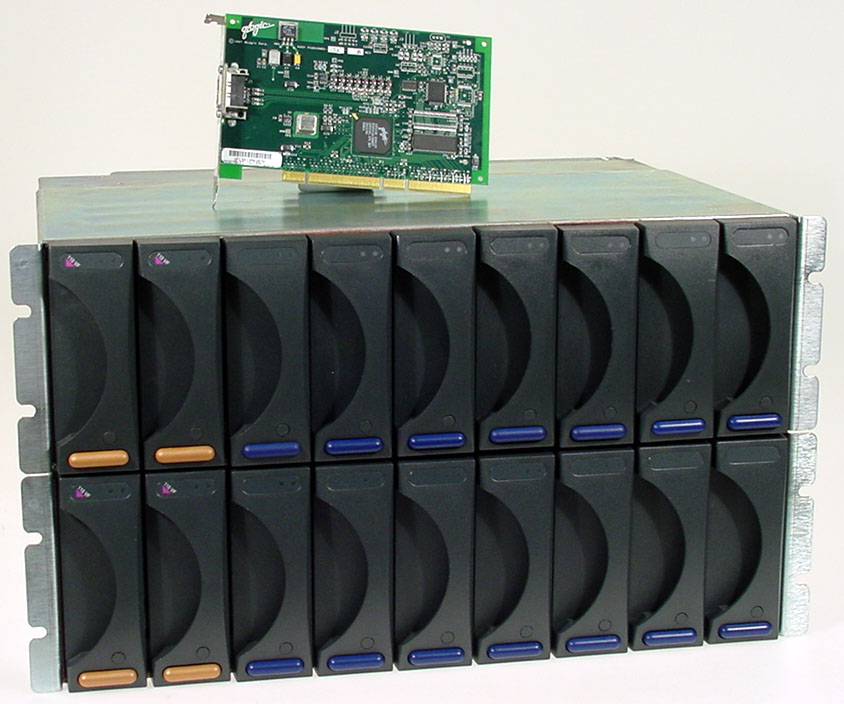 Complete 10,000RPM, 4.8TB, 18 Drive Disk Array